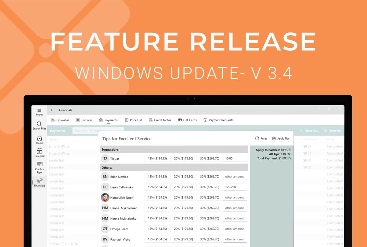 Symplast Release Hub - Release Hub - Windows v3.4 Update